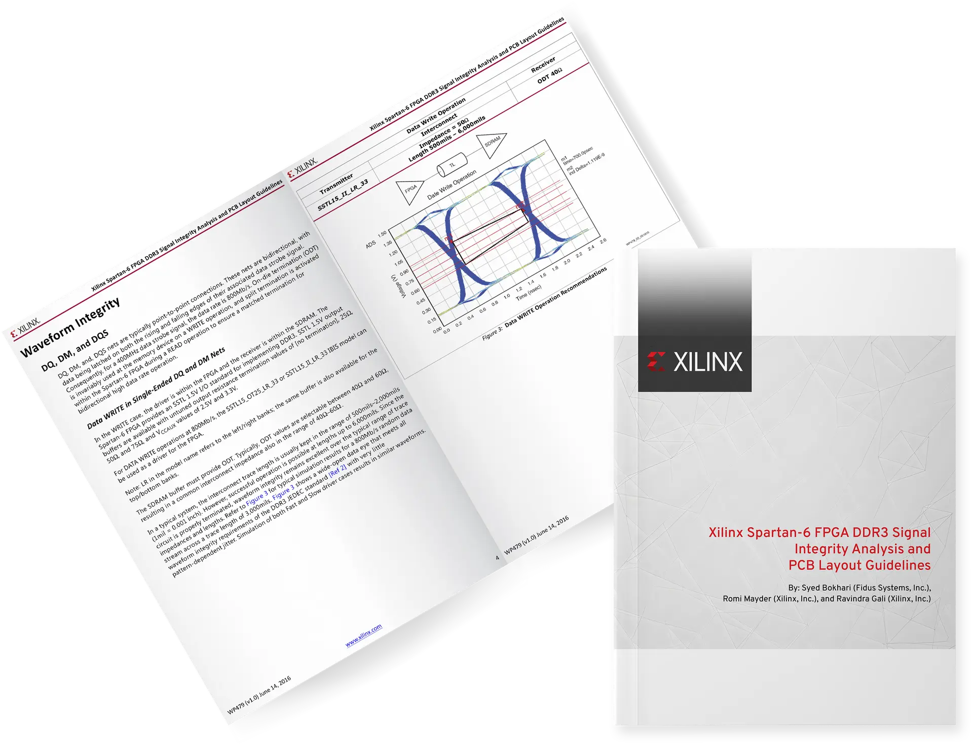 Amd Xilinx Spartan 6 Fpga Ddr3 Signal Integrity Analysis And Pcb Layout